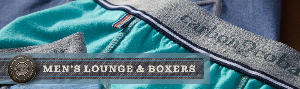 Men's Lounge & Boxers | Carbon2Cobalt