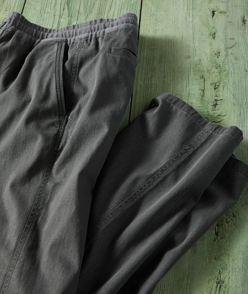 Men’s Top-Drawer Elastic Waistband Pants | Carbon2Cobalt