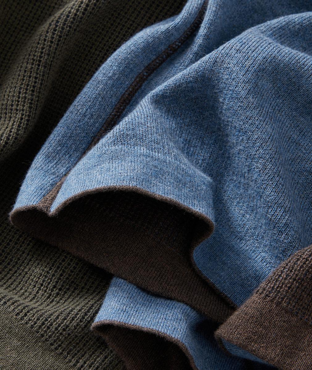 Men's Favorite Reversible Sweater | Carbon2Cobalt