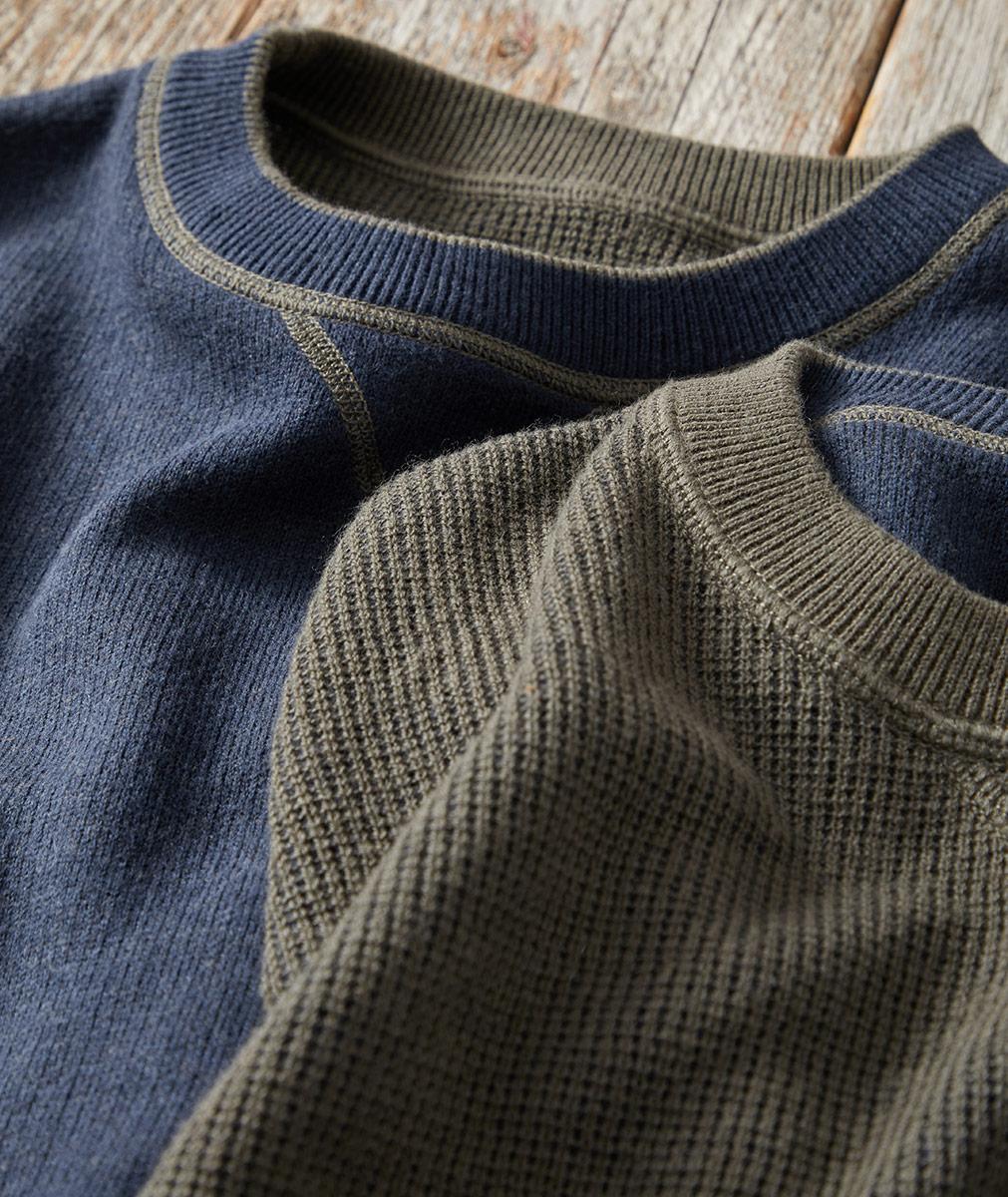 Men's Favorite Reversible Sweater | Carbon2Cobalt
