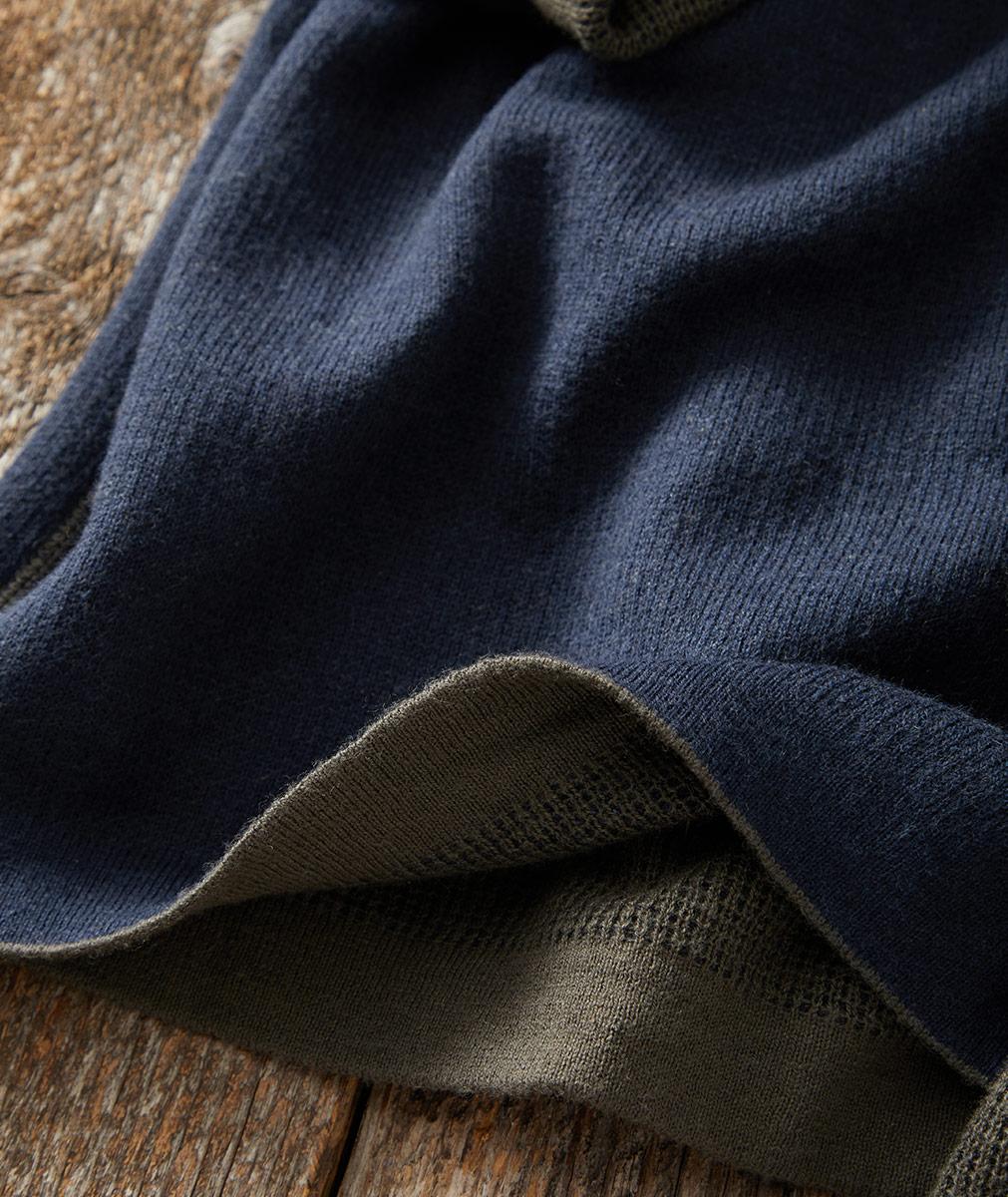 Men's Favorite Reversible Sweater | Carbon2Cobalt