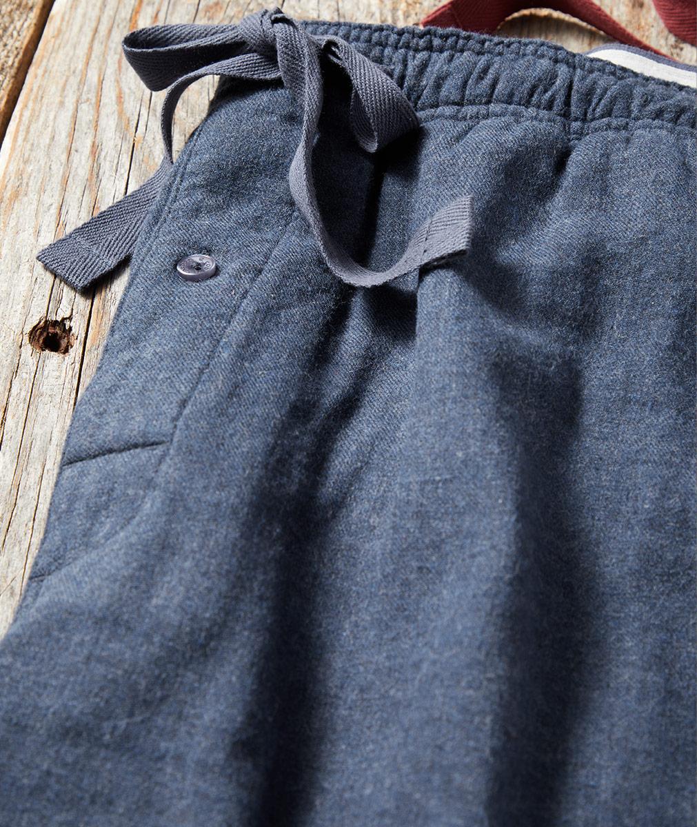 Men's Cloud Flannel Lounge Pants | Carbon2Cobalt