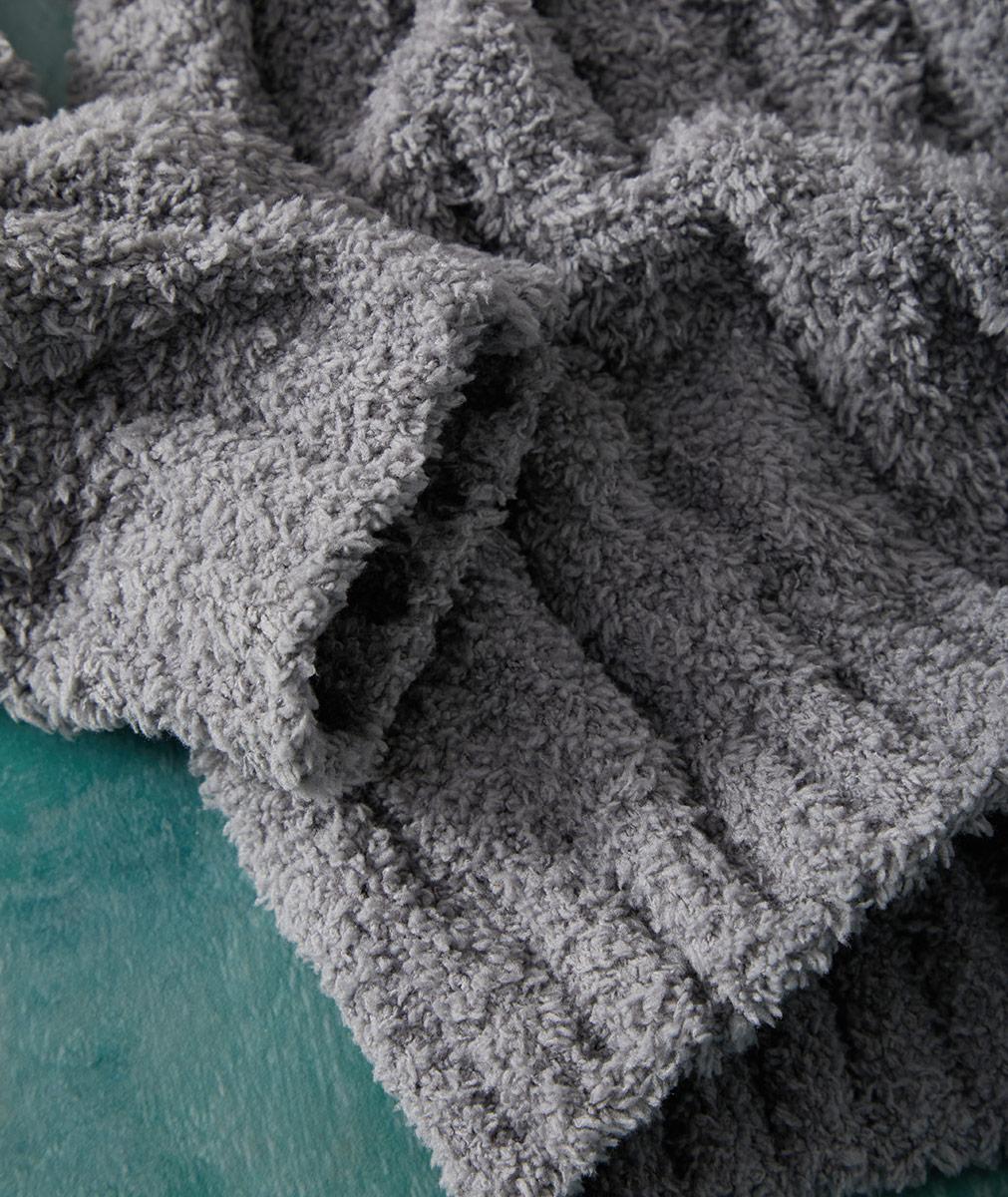 Women's Cable Pile Fleece Lounge Set | Carbon2Cobalt