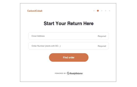Help with Ready Returns | Carbon2Cobalt